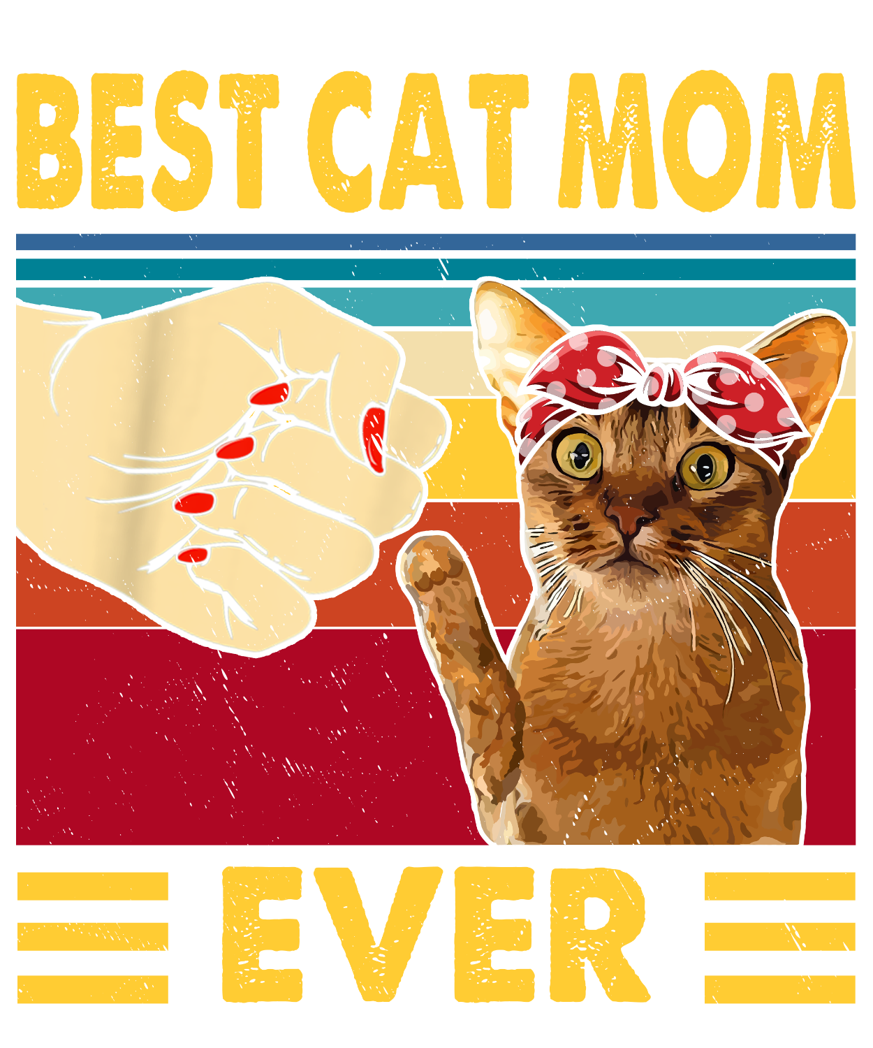 BEST CAT MOM | T-Shirt Time